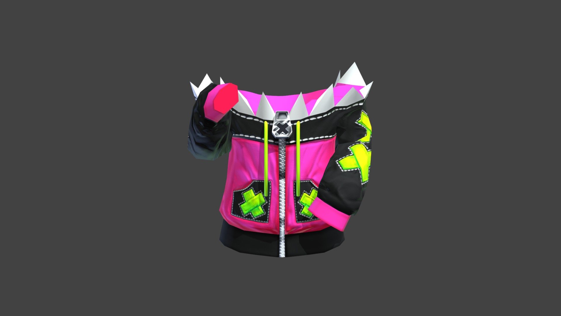 Chompy Jacket - 3D model by BEASTinWHITE (@sflugrad) [3921065] - Sketchfab