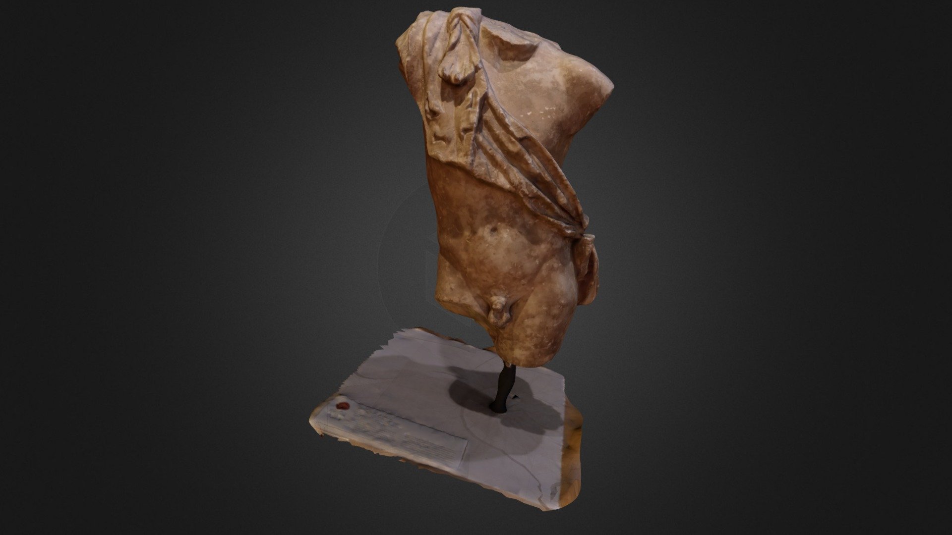 Roman Statue - 3D model by semoconn [3921bea] - Sketchfab