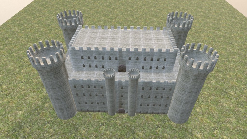Middle-Age Castle - Download Free 3D model by AndreOrla [3921de1 ...