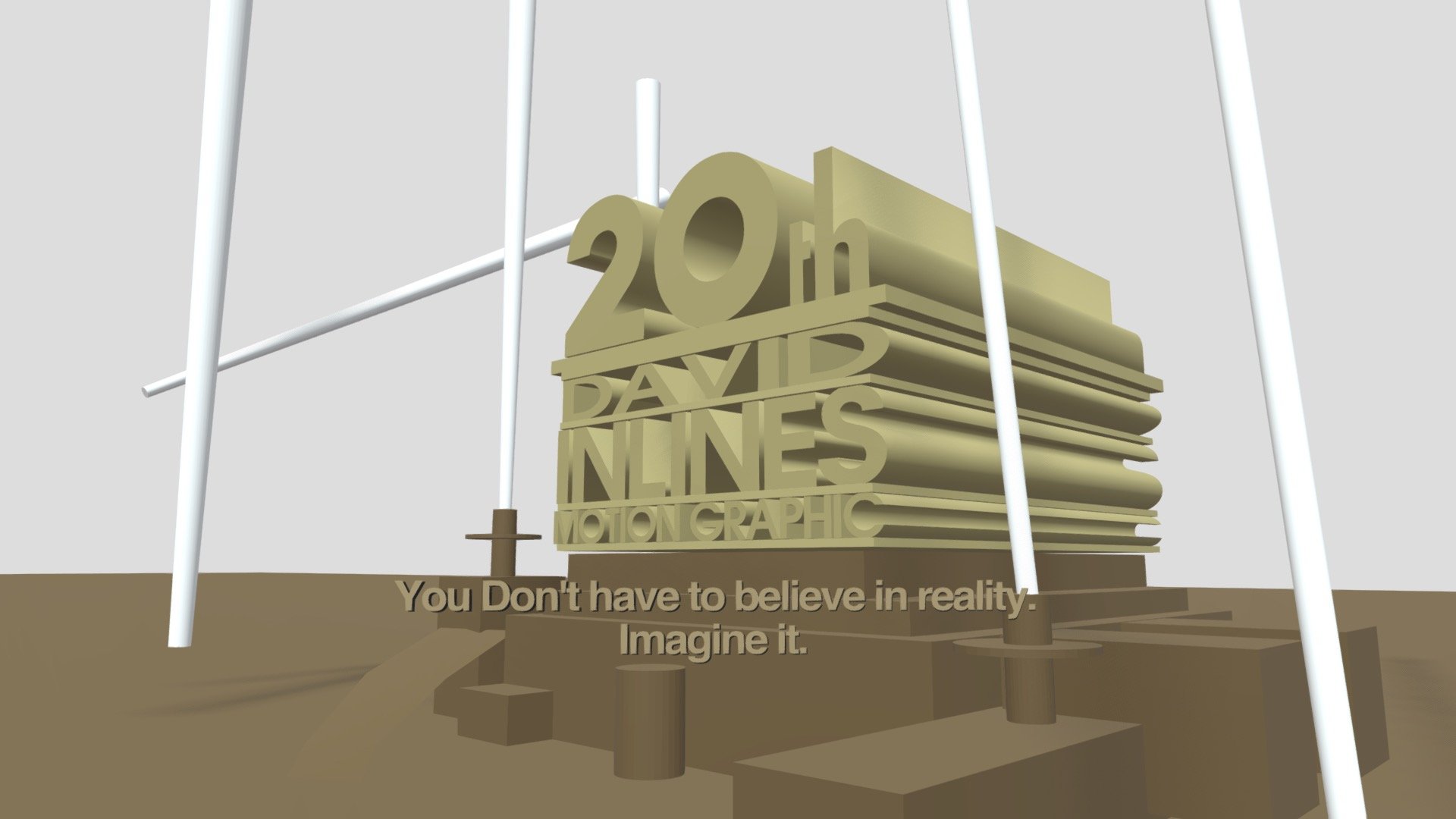20th David Inlines Motion Graphic Remake - Download Free 3D model by ...