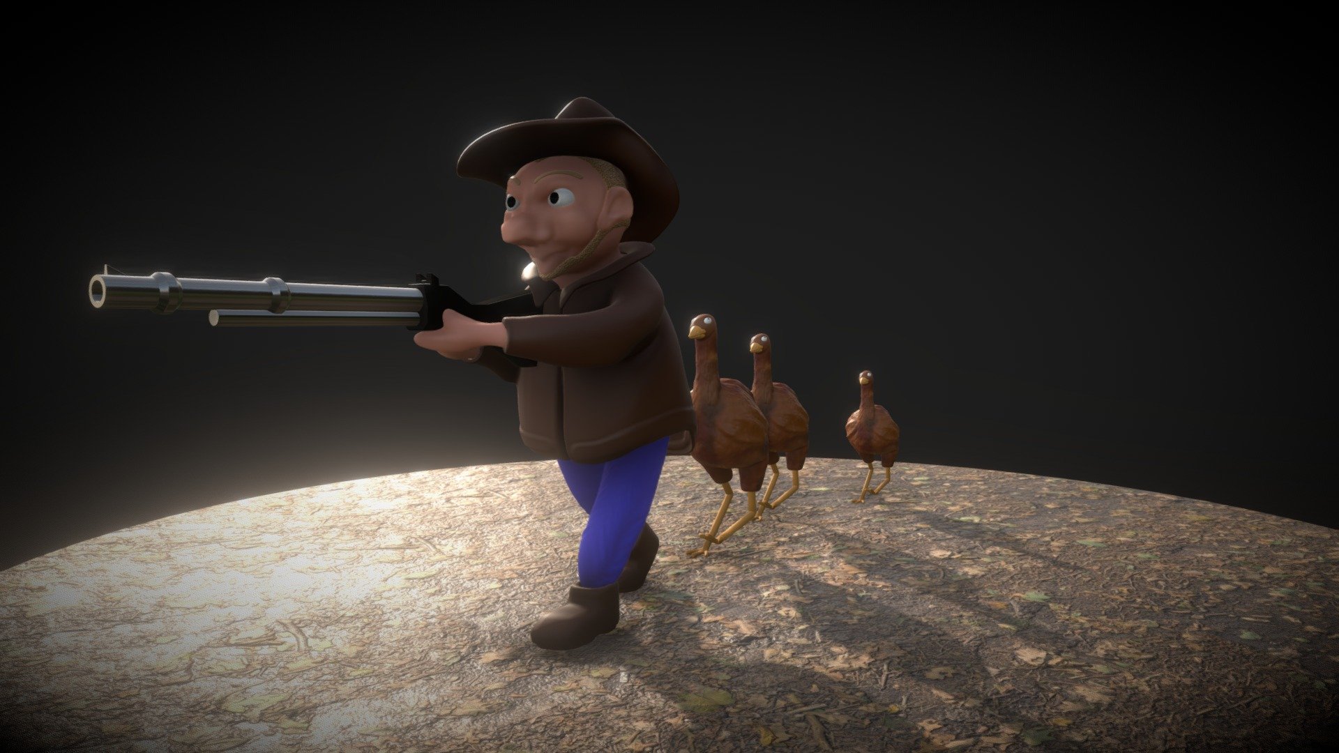 Bad Hunter - Download Free 3D model by Watndit [3922f23] - Sketchfab