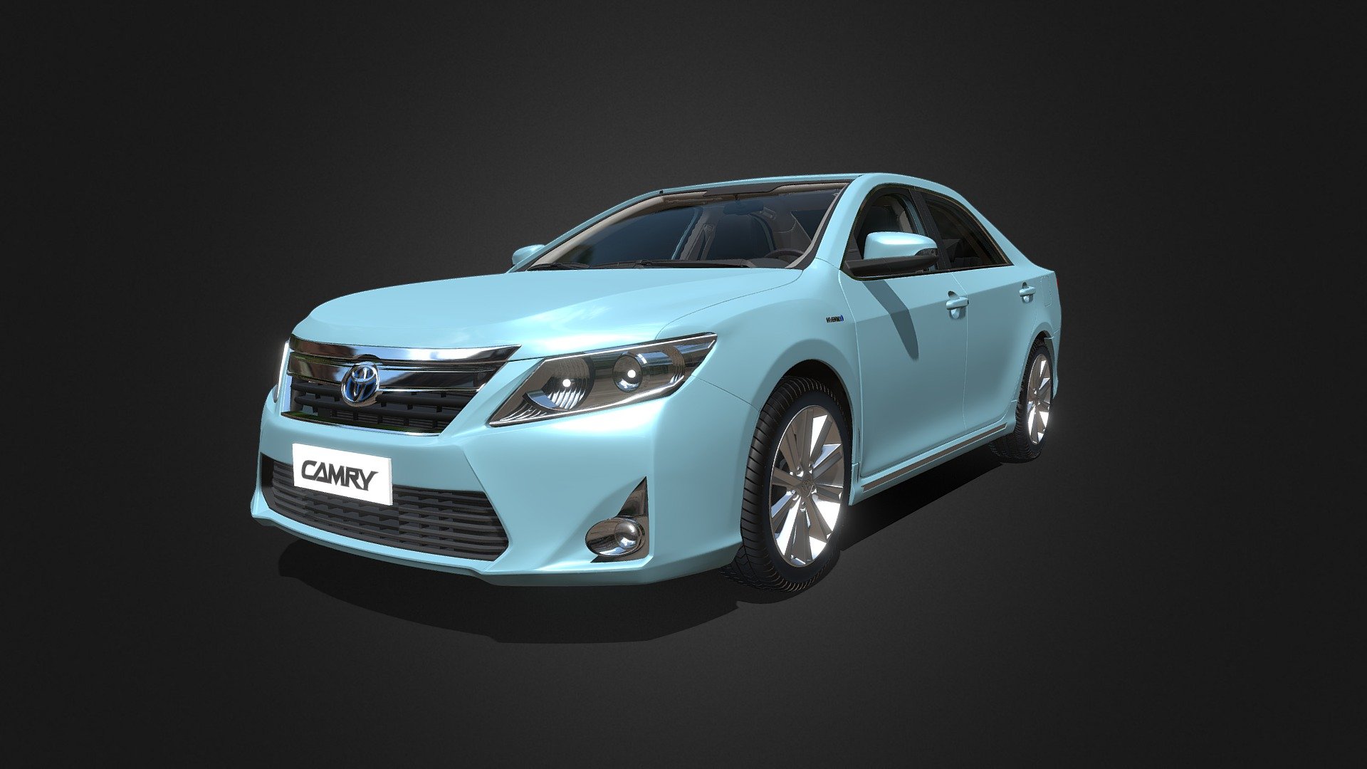 Toyota Camry Hybrid XV50 (Asian Version) - 3D model by Davidson ...