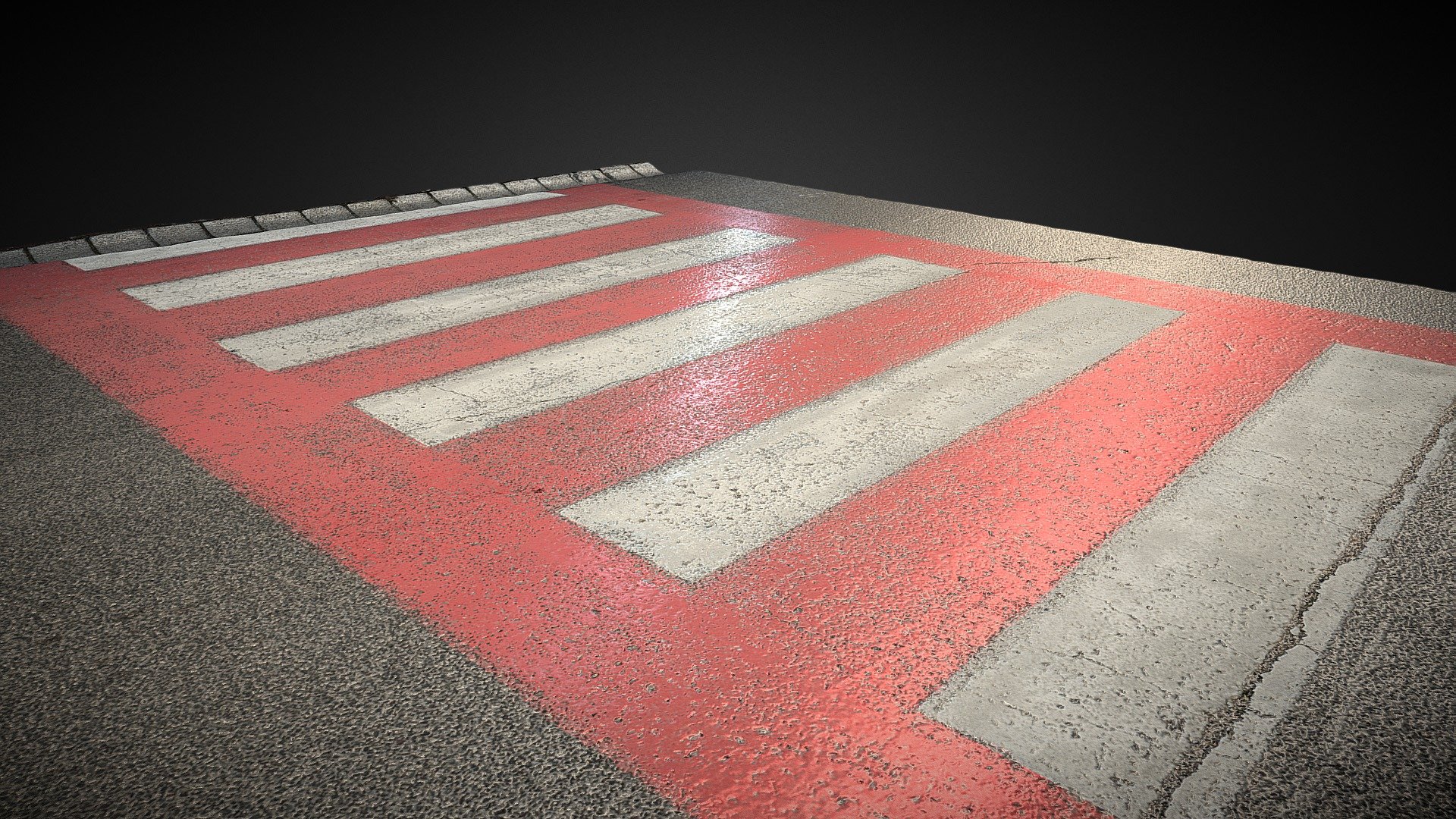 Crosswalk 3D Scan - Buy Royalty Free 3D model by grafi (@zdenkoroman ...