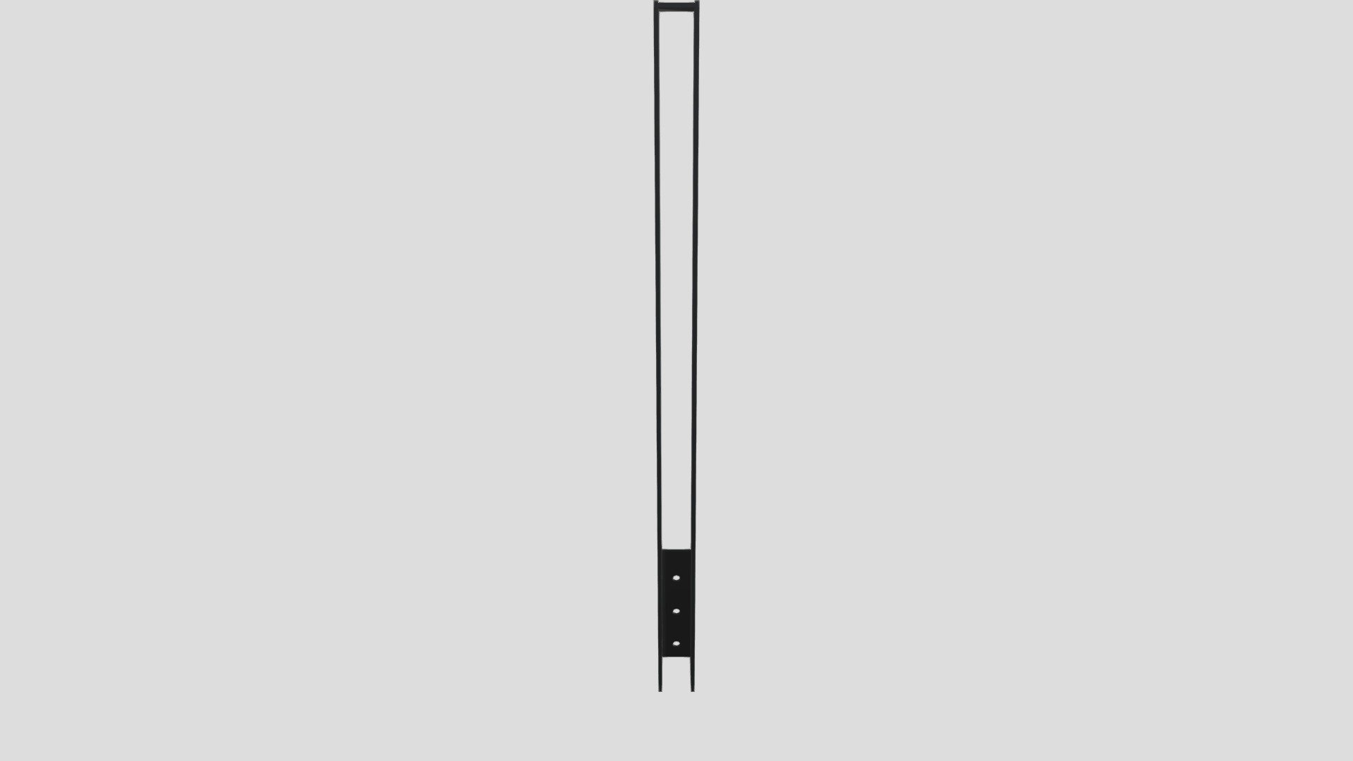 Steel Post - 3D model by Kenneth.Lehtinen [392809d] - Sketchfab