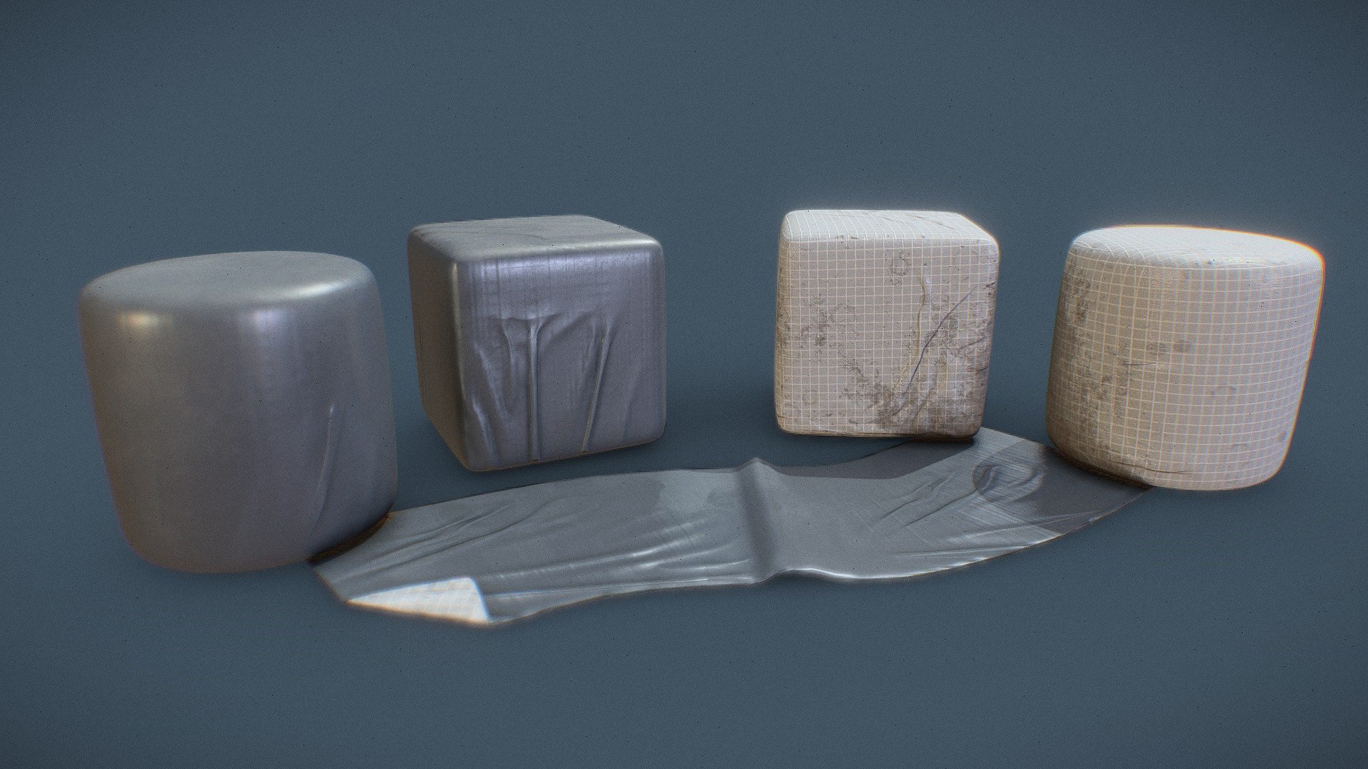 Ductape Smart Material - .SPSM included - Buy Royalty Free 3D model by ...