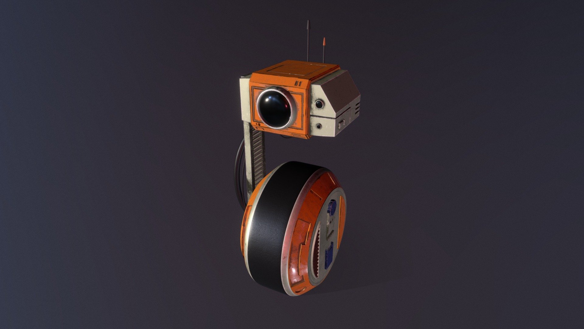 Star Wars Droid D-0 - 3D model by Sabri (@sabridigital) [39292cf ...