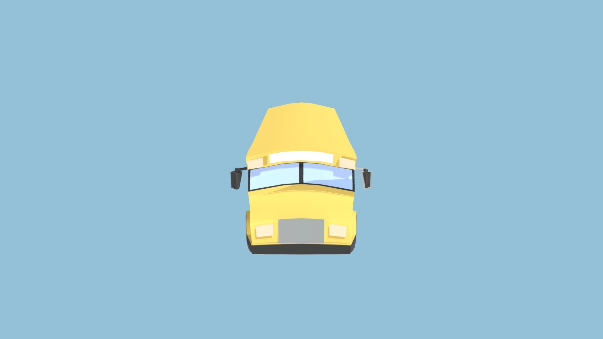 FREE School bus - Low Poly - Download Free 3D model by SophieJu ...
