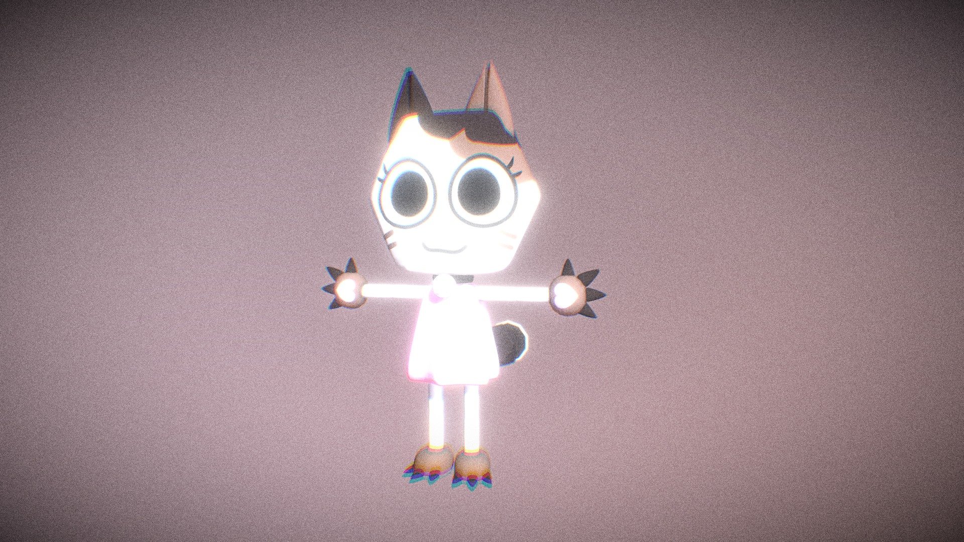 Cutesy Calico Scraps - Dandy's World - Download Free 3D model by ...