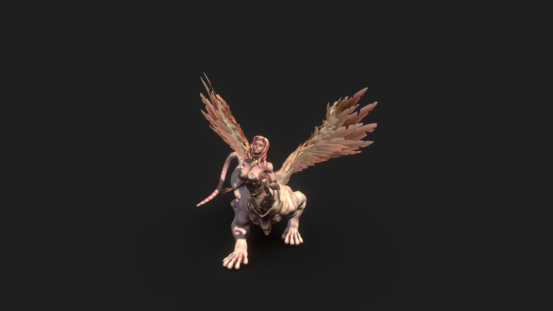White Tiger Valkyrie - 3D model by CursedPoss [392bea7] - Sketchfab