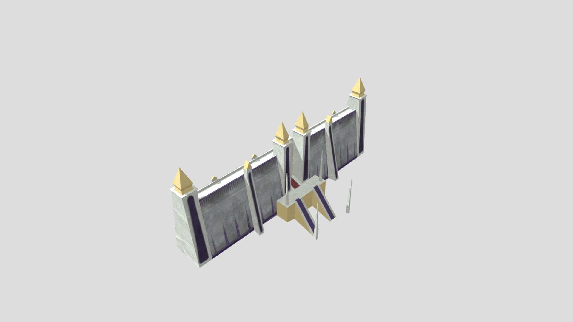 Phoenix gate - 3D model by Humppa [392c4c7] - Sketchfab