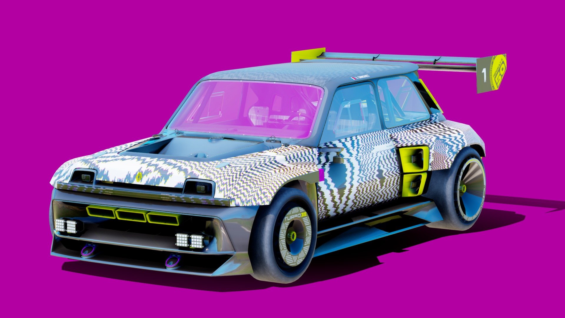 2022 | Renault R5 Turbo 3E Updated - Download Free 3D model by kevin ...