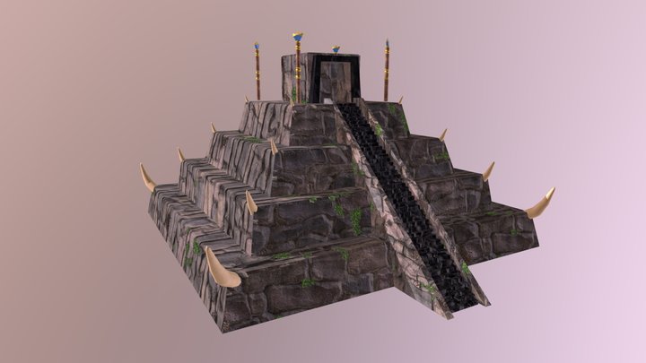 Ziggurat 3D models - Sketchfab