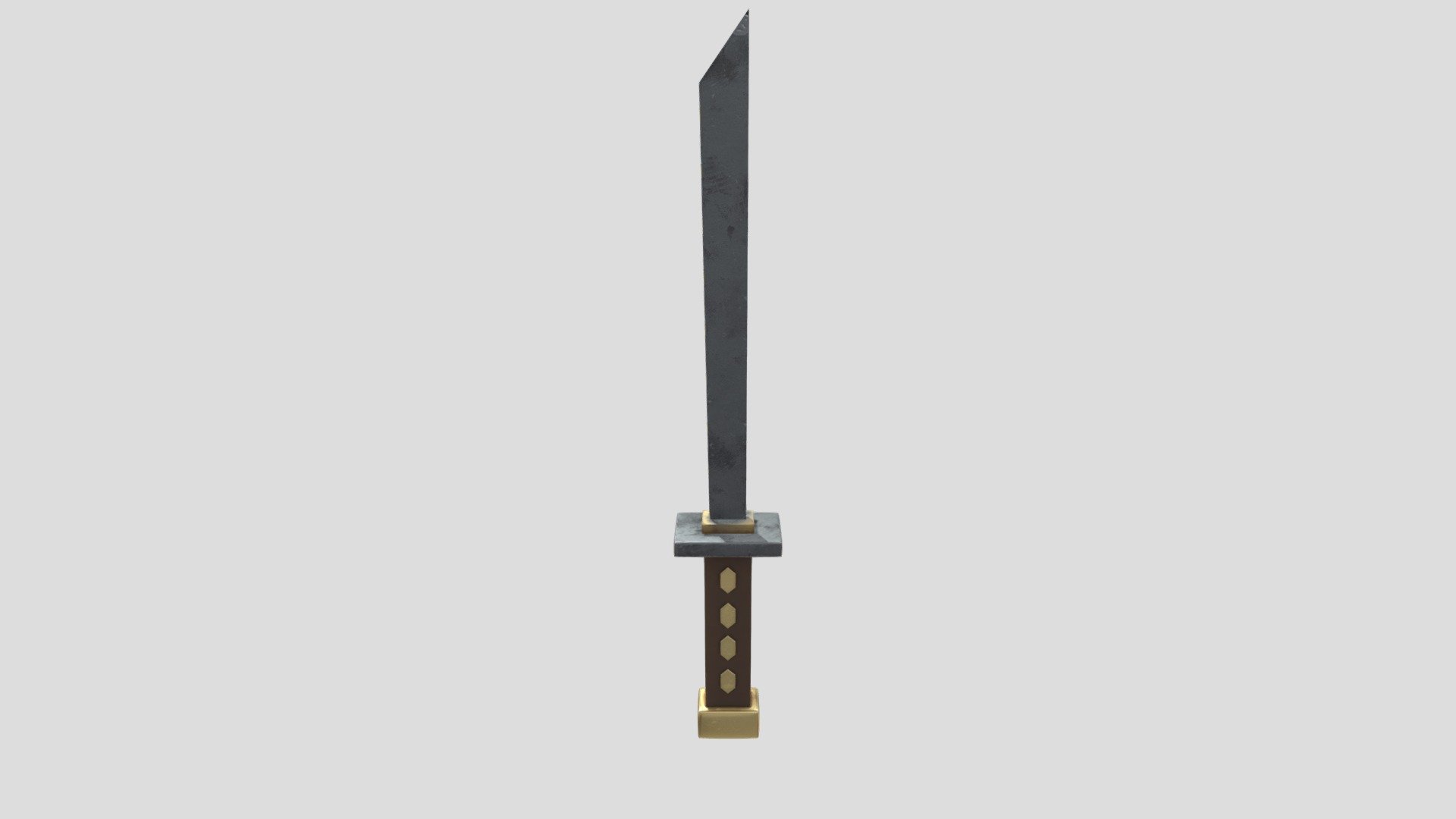 Ninja Turtles | Leonardo Sword - 3D model by Ahmed Mamoun (@mamounx ...
