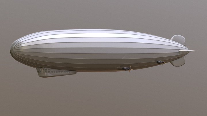 Zeppelin 3D models - Sketchfab