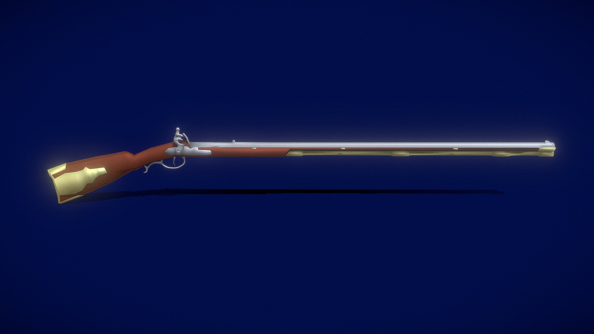 Musket (Dungeons and Dragons) - Download Free 3D model by Yanez Designs ...