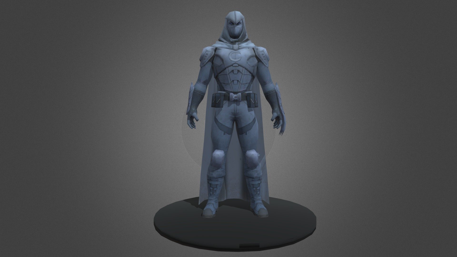 Moon Knight - Download Free 3D model by Meta Customized ...