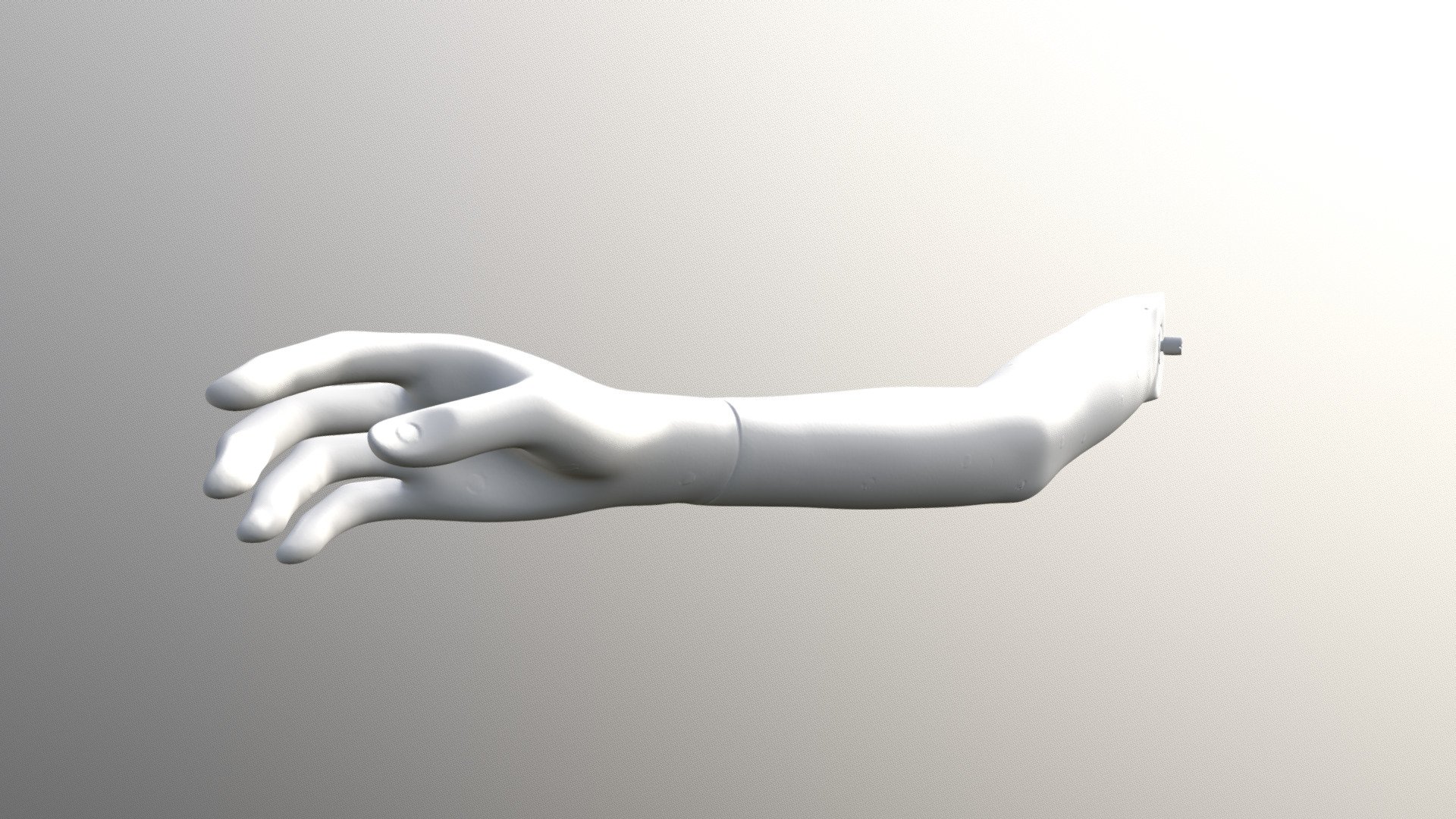 Grey Arm R - 3D model by Unic-3D (@unic3d) [3936506] - Sketchfab