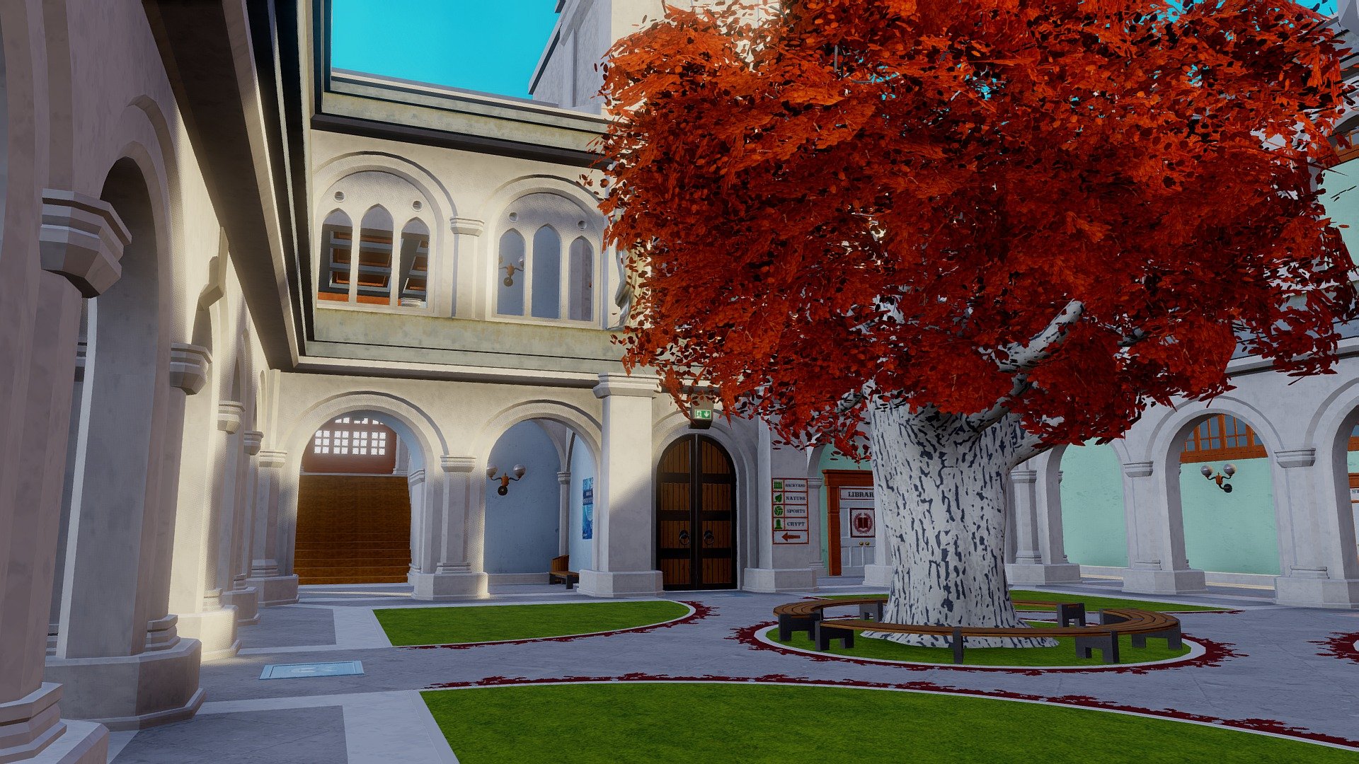 The Academy: Atrium - 3D model by Matija Švaco (@svacomatija) [393651b ...