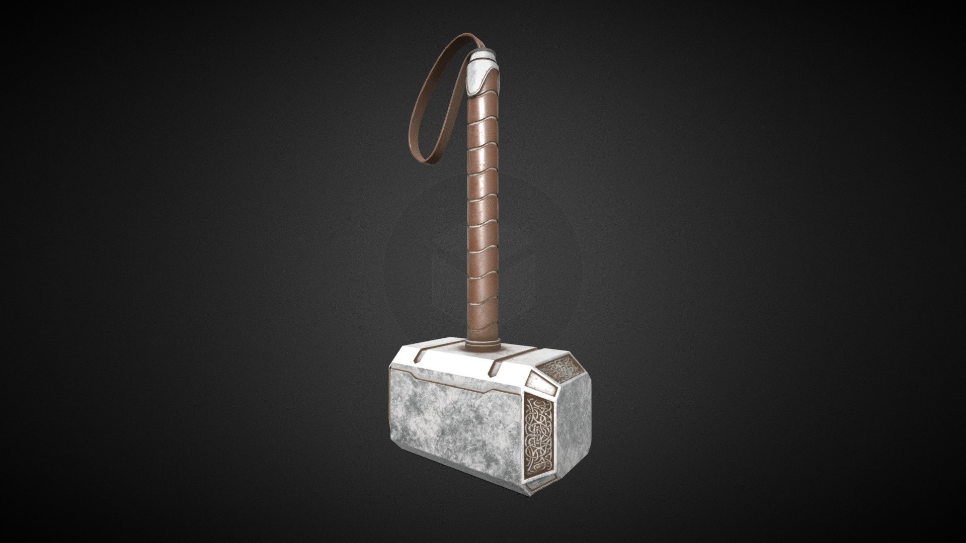 MCU's Mjolnir HD model - Buy Royalty Free 3D model by hessroinfather ...