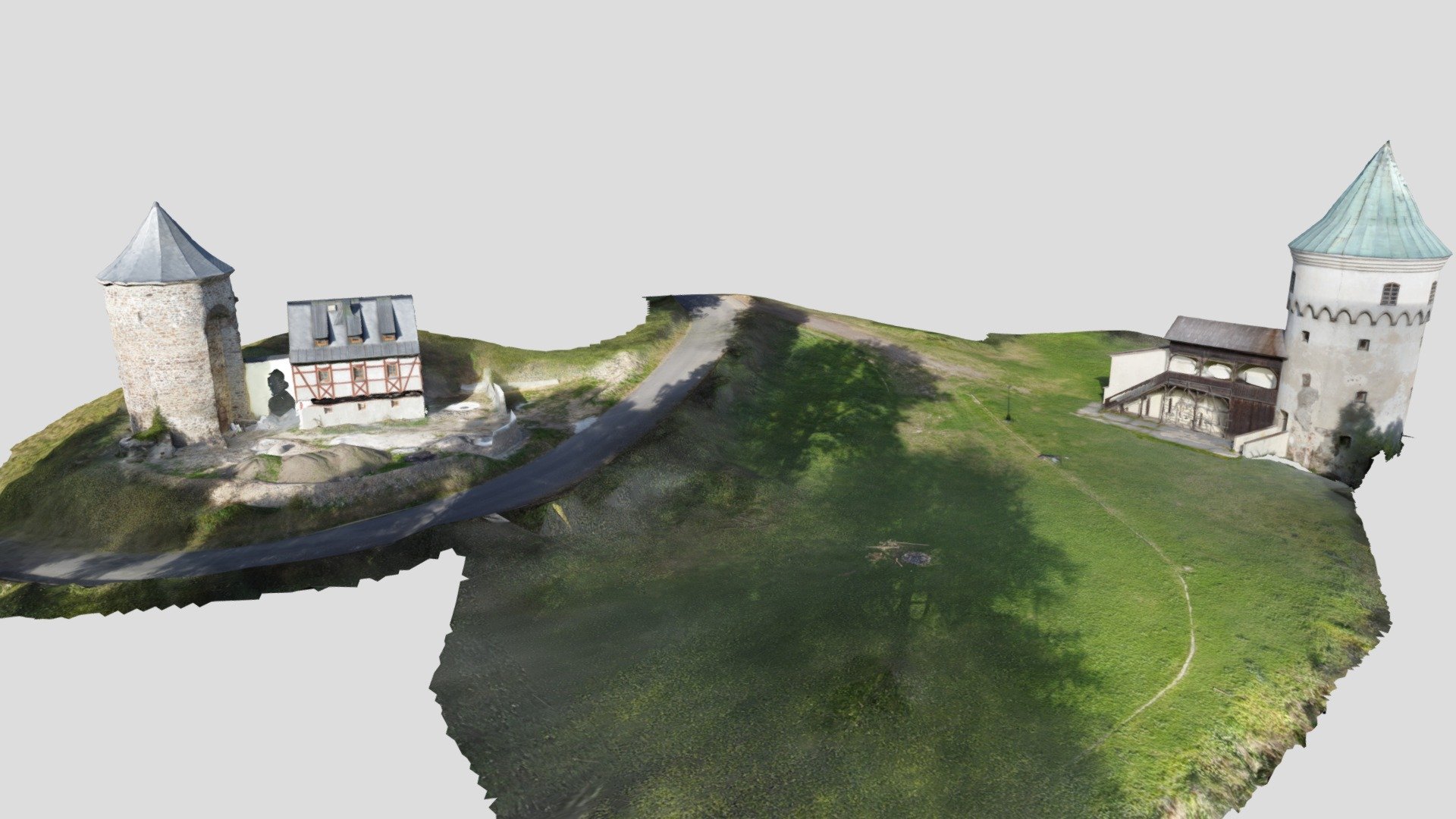 Slikluv Hrad - 3D model by NDN_Tech [3939bd3] - Sketchfab
