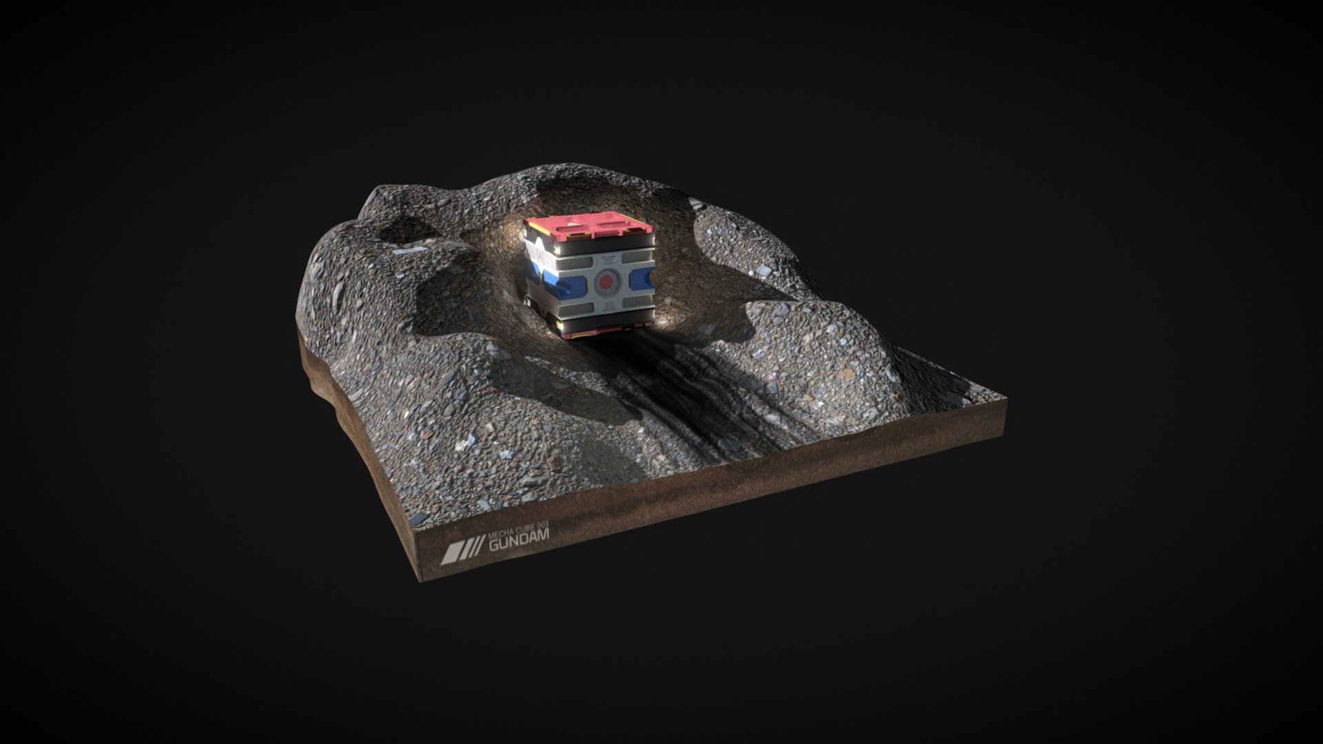 GUNDAM EDITION - MECHA CUBE - 3D model by neosushi68 [393a393] - Sketchfab