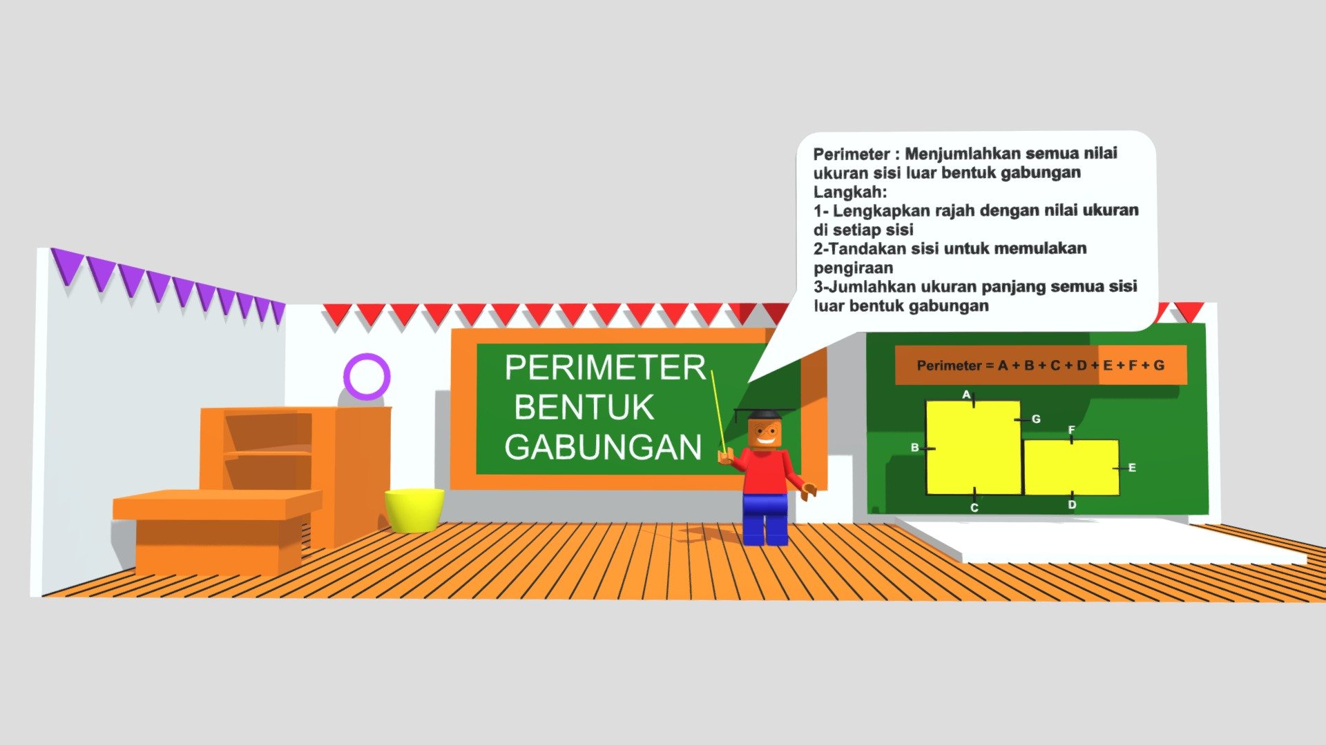 03.1 PERIMETER BENTUK GABUNGAN - Download Free 3D model by cnsaniyyati ...