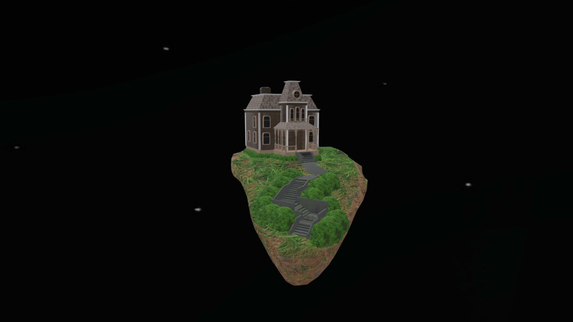 Psycho House - 3D model by agandonie [393c4e3] - Sketchfab