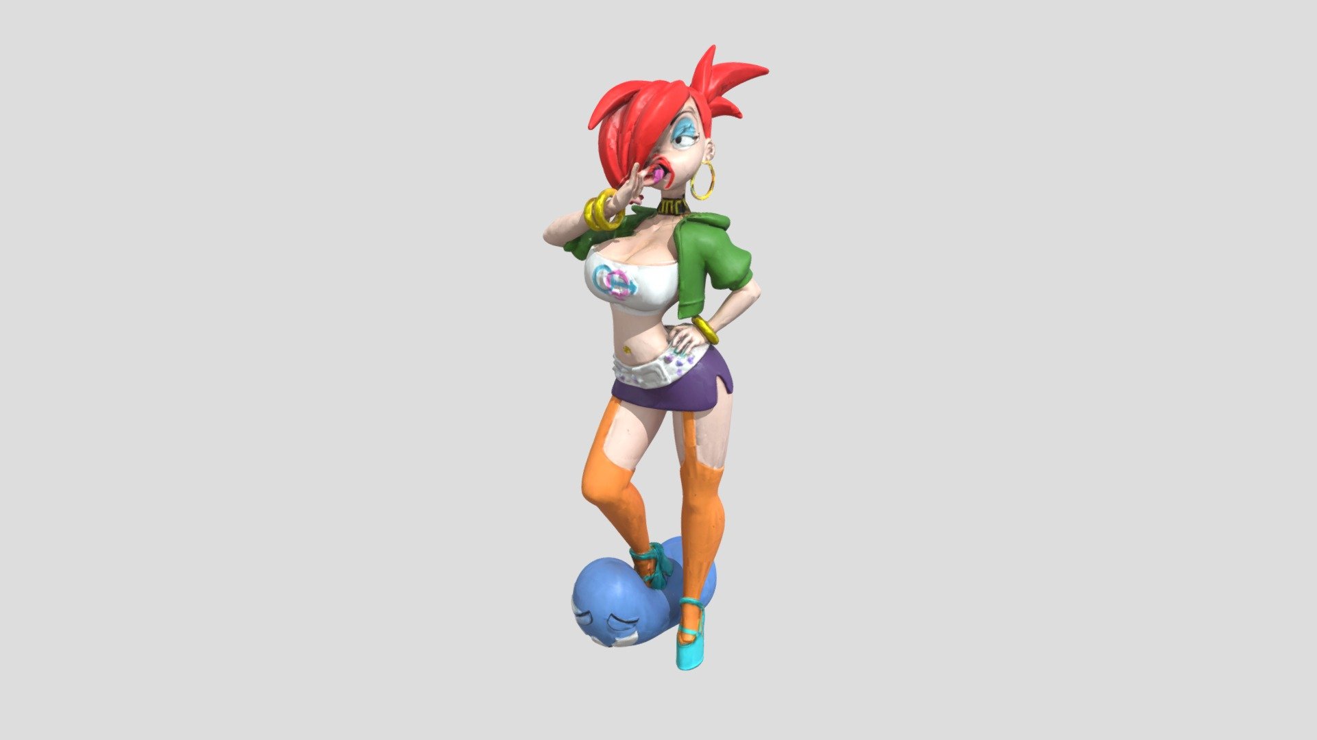 Cartoon Character Pose - 3D model by lastbloodworth [393c74f] - Sketchfab