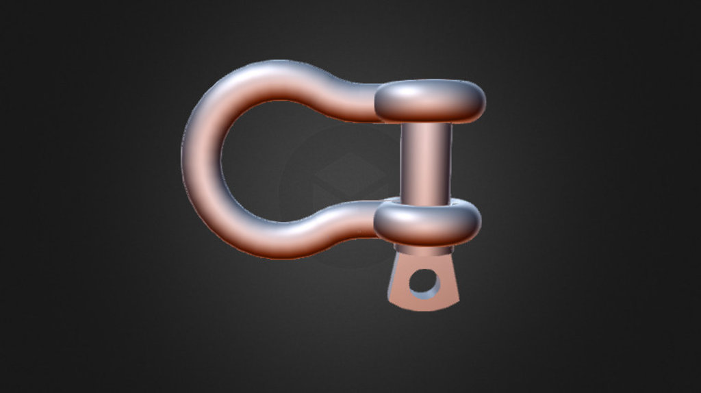 Screw Pin Shackles - 3D model by broadwaybroncos [393d011] - Sketchfab