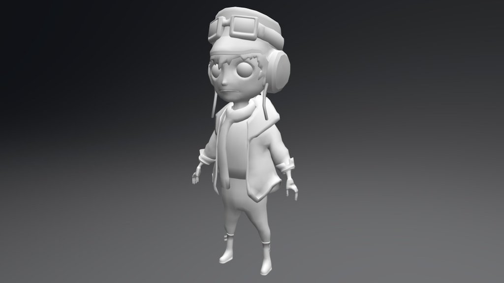 Little Pilot - 3D model by Giovanni Vindiola (@giovindiola) [393dcee ...