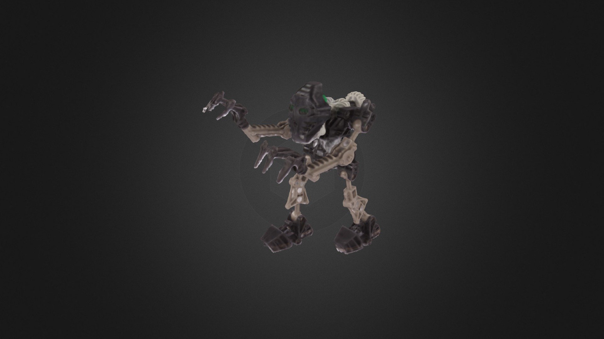 Black and Grey Lego Bionicle (2nd try) - Download Free 3D model by Seth Berrier (@berriers ...