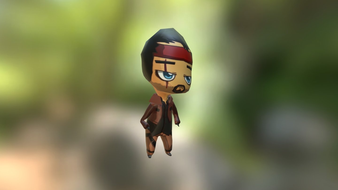 Chibi Jones Animated - Download Free 3D model by Victor Hugo Franco ...