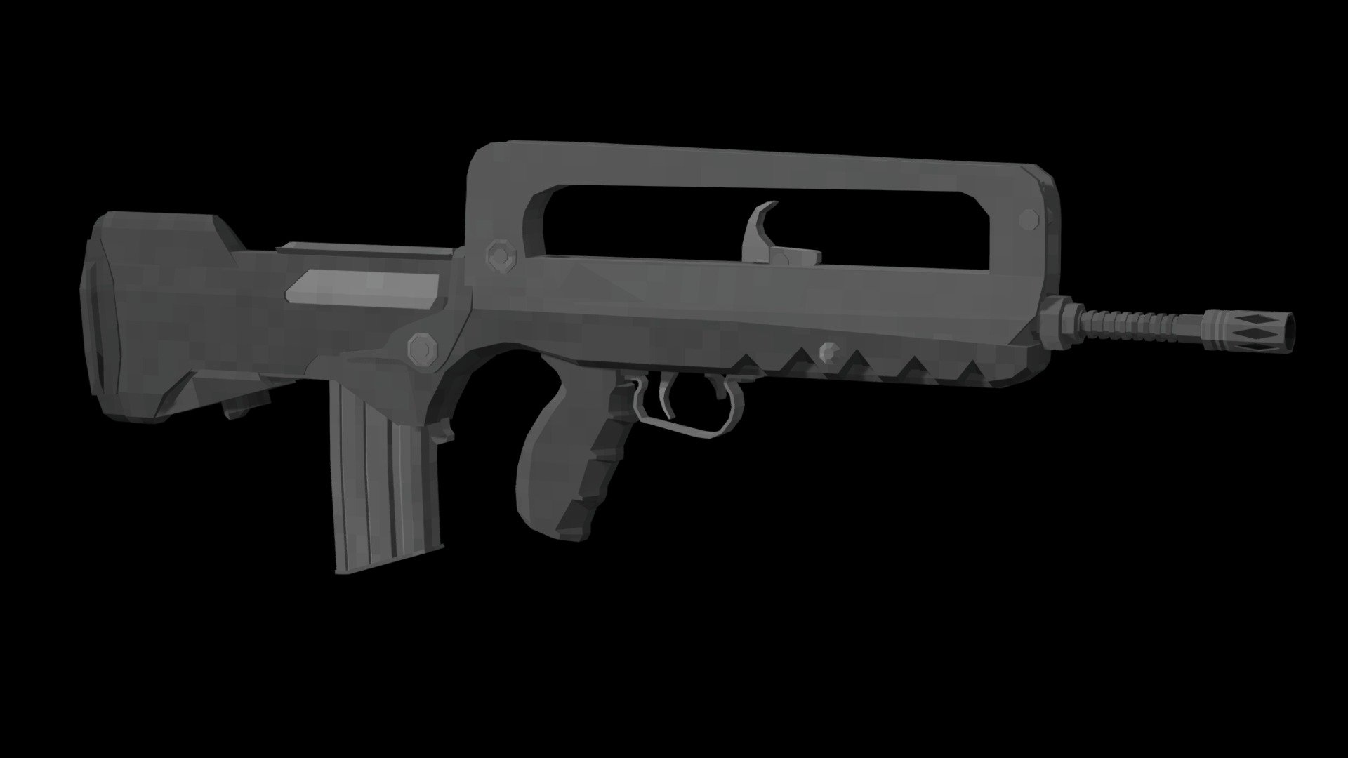 FAMAS - 3D model by Taylis (@Djirkrjdkdjjd) [39417c1] - Sketchfab