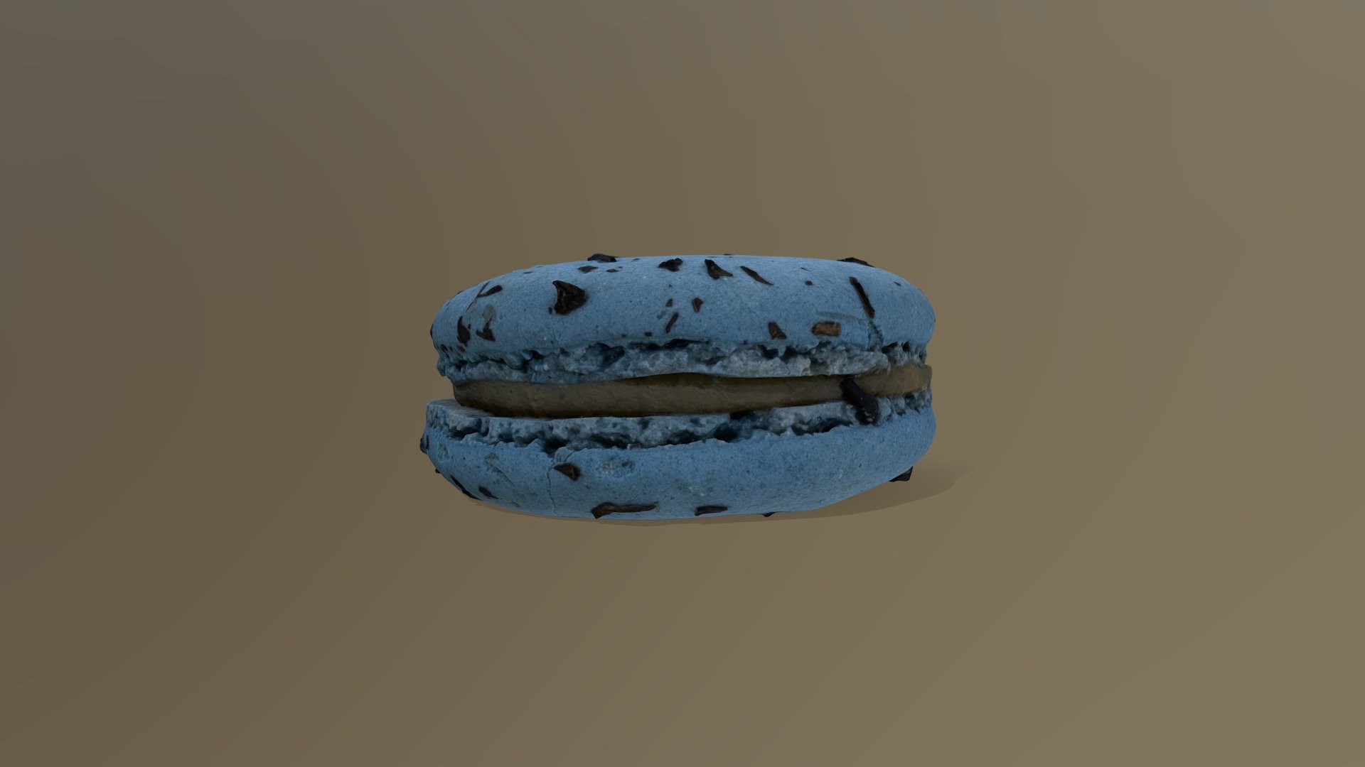 Blue Macaron from Paris - 3D model by Specimen 3D (@specimen3d ...