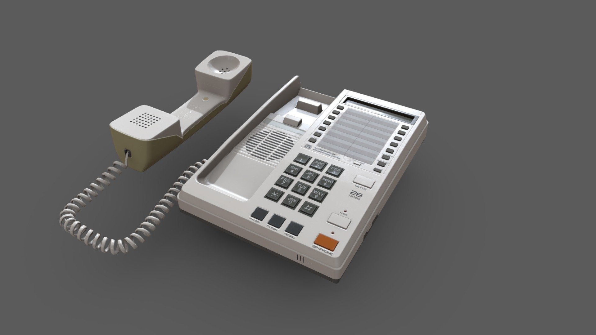 Old Telephone - Buy Royalty Free 3D model by AniketSid [3945c67 ...