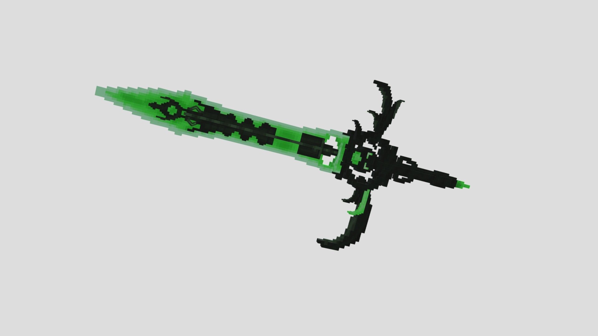 Green skull sword - 3D model by Poroluiigi [3947955] - Sketchfab