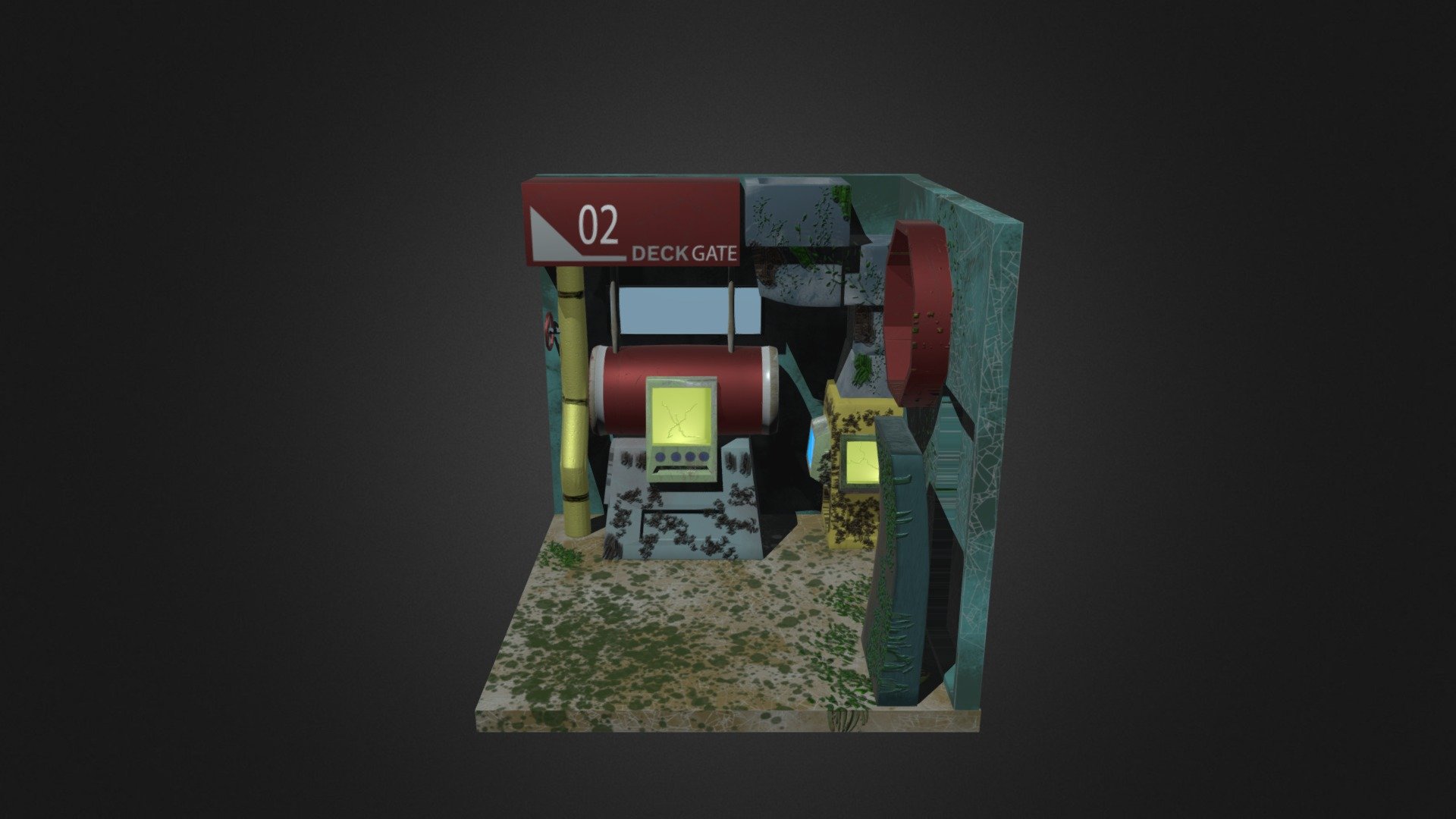 Escenario_high - 3D model by Luis Daniel Vera Portocarrero Valencia ...