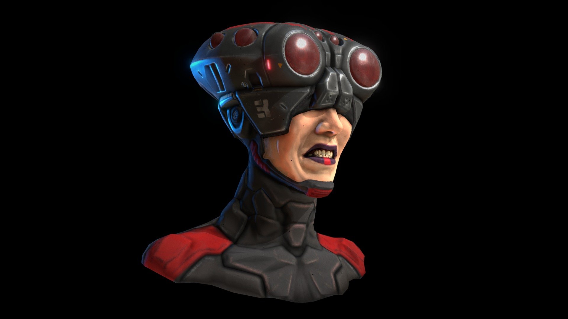 Spider Vision Helmet 3 - 3D model by pvietto [3949d3c] - Sketchfab