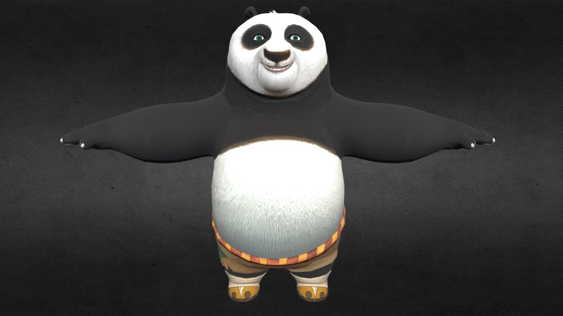 panda - Download Free 3D model by MoAbuAkb [394af29] - Sketchfab