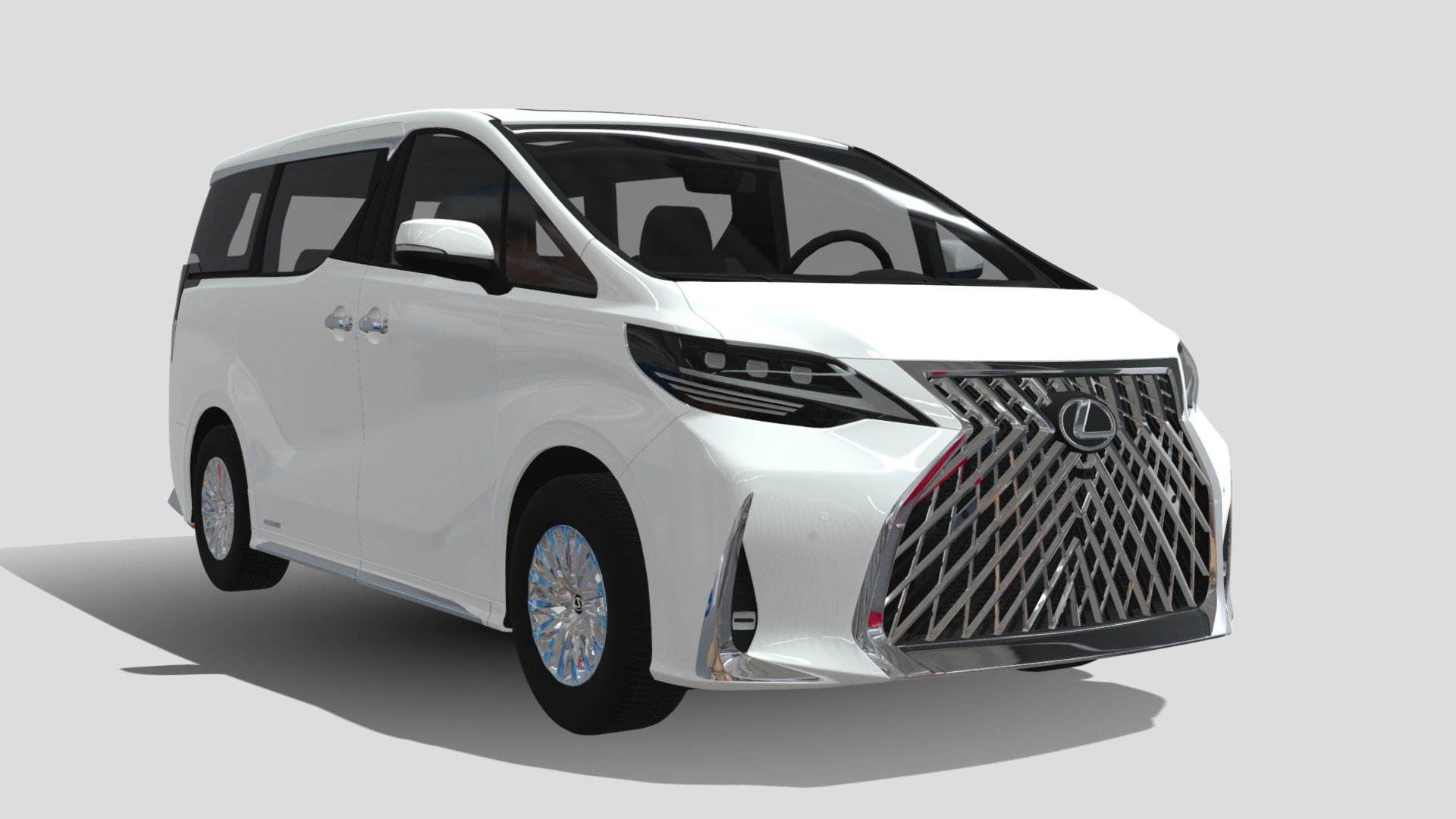 2021 Lexus LM300h - 3D model by Raysh (@Raysh_.) [394b9ae] - Sketchfab