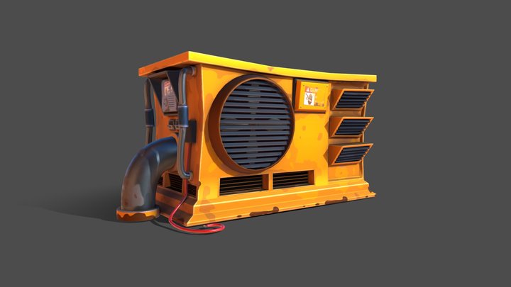 Generator 3D models - Sketchfab