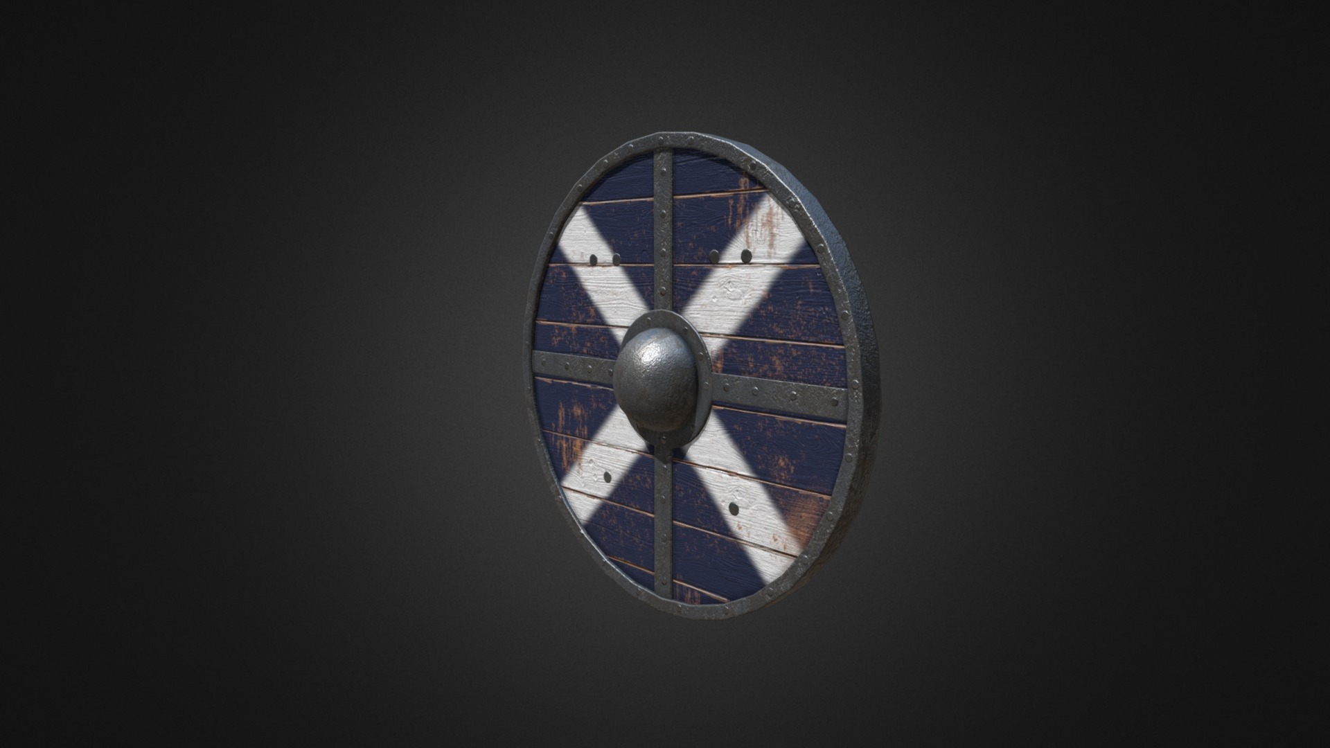 Medieval scandinavian shield figure 3 - 3D model by NikiYani [394be91 ...
