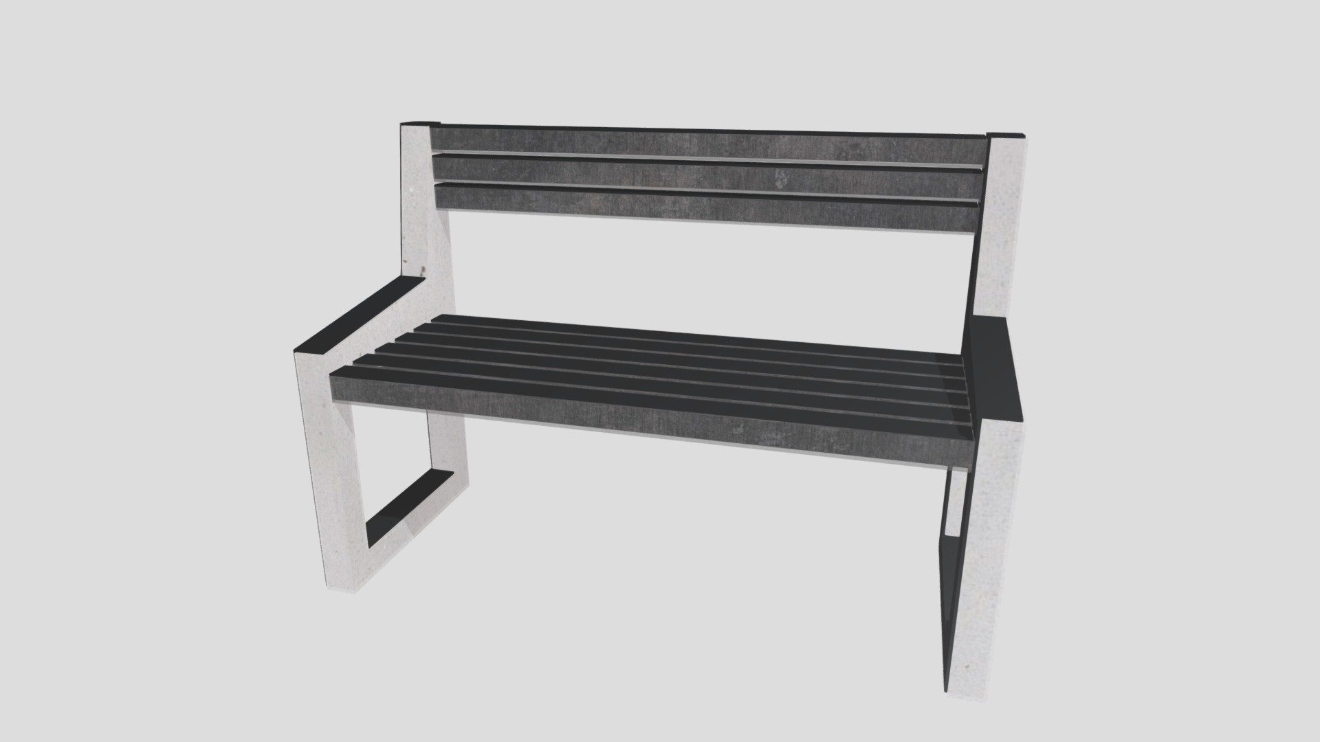 Bench - SCP - Download Free 3D model by Maxime66410 [394be94] - Sketchfab