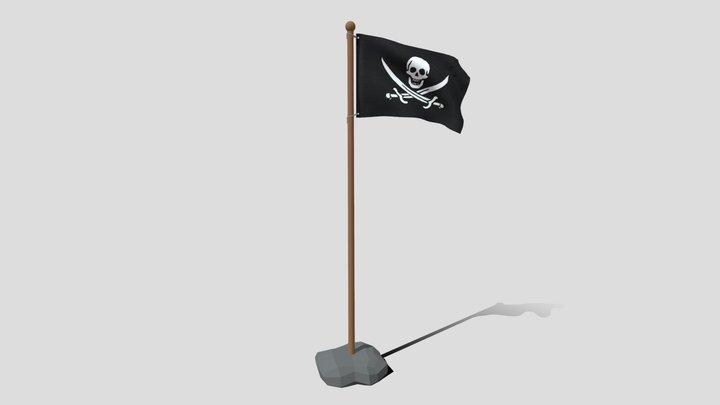 Flagpole 3D models - Sketchfab