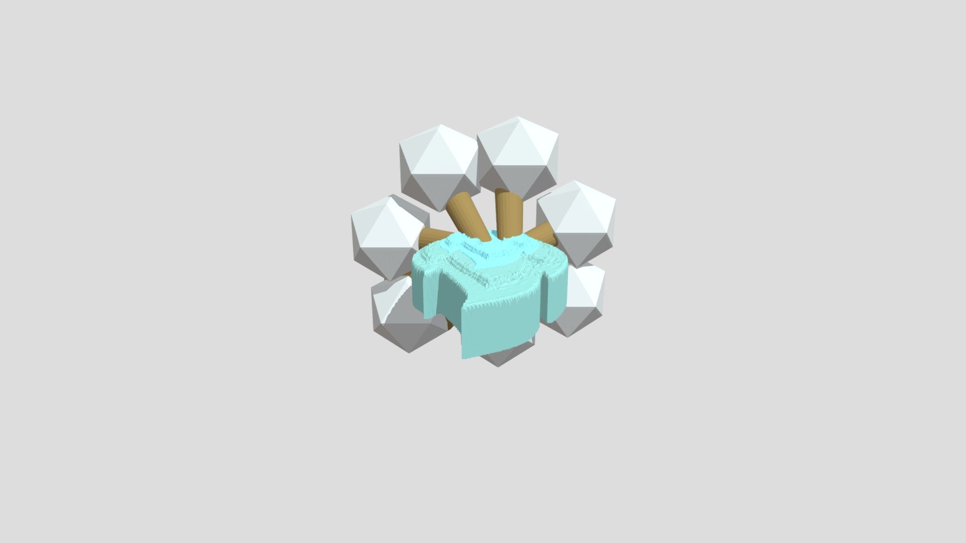 BLUE FIRE - 3D model by trihuslab123 [394c386] - Sketchfab