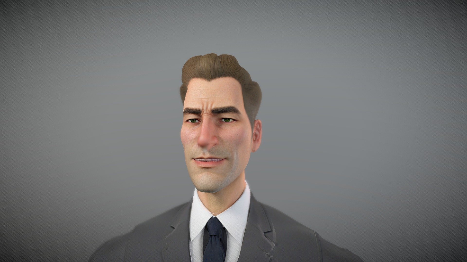 Business Professional Portrait - Download Free 3D model by TahaSyed870 ...