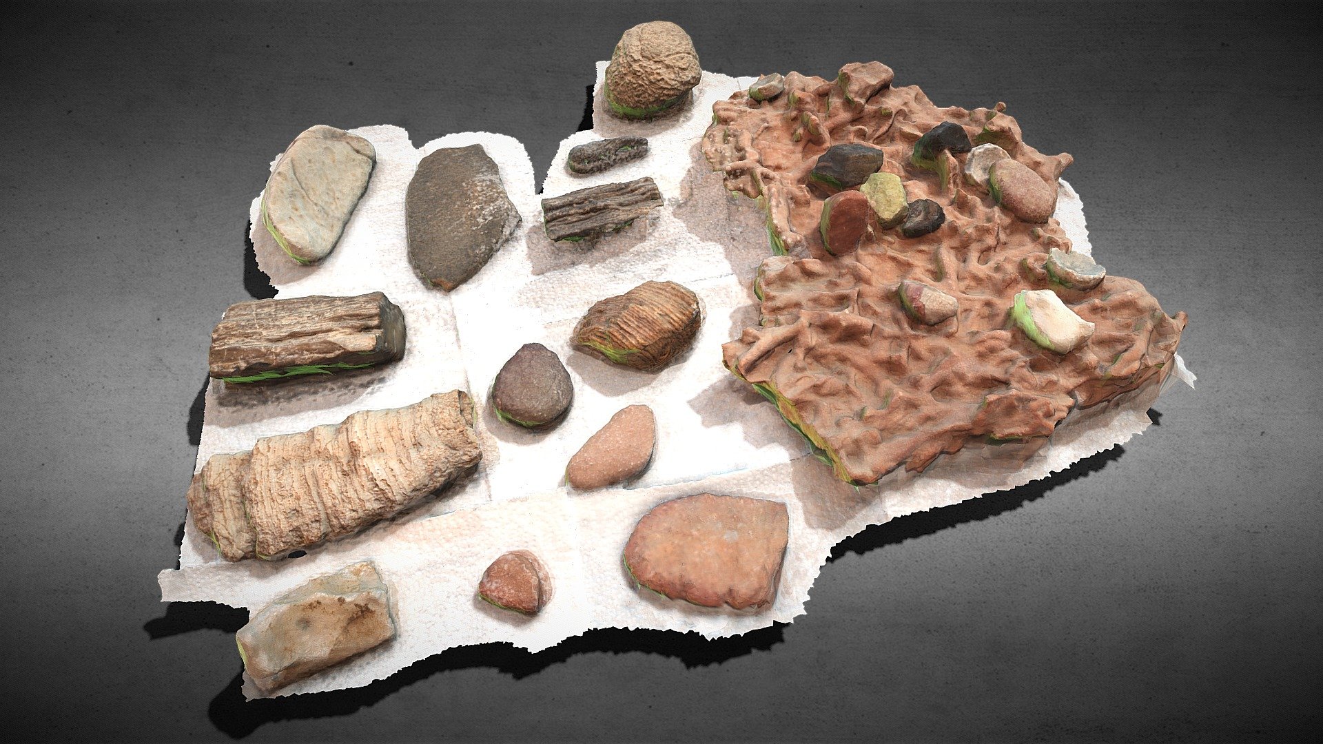 Stones model by Photogrammetry - Download Free 3D model by mtamali ...