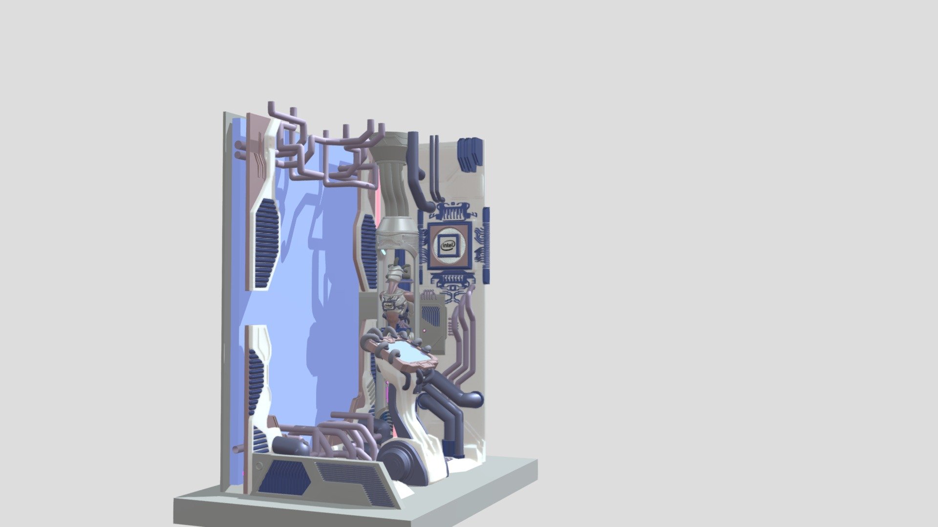 AI Activation Scene - v8 - 3D model by Luke Hadland (@rolu_art ...