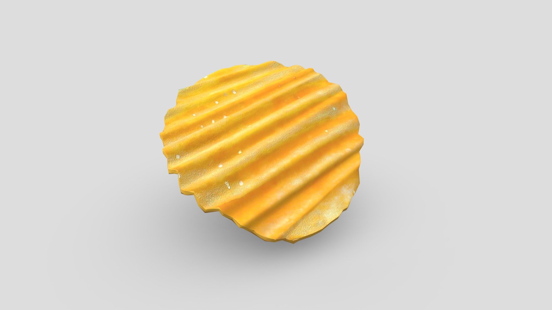 Potato Chip 2 - Buy Royalty Free 3D model by plaggy [394da54 ...