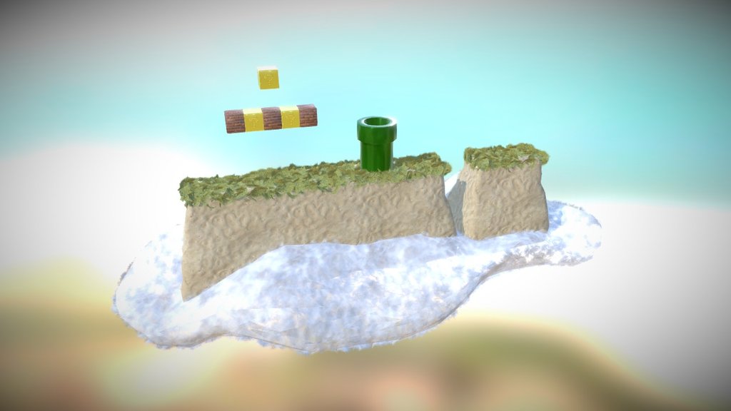 Super Mario Map - 3D model by afouhack [395081c] - Sketchfab